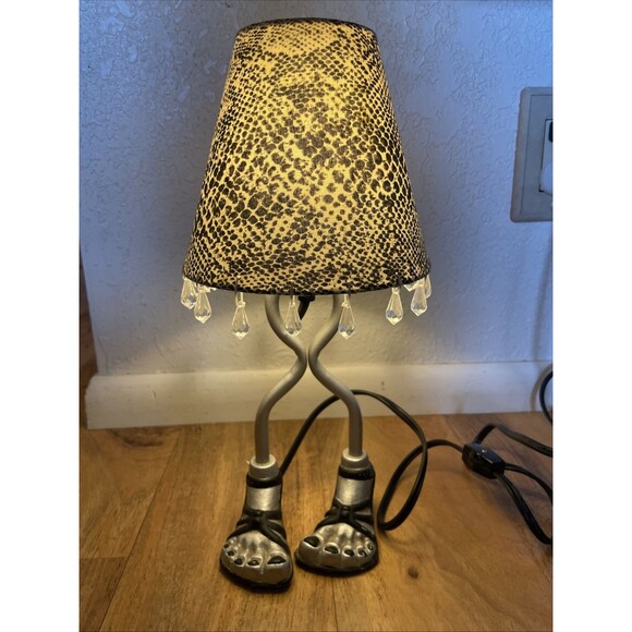 Unbranded | Office | Vtg Y2k Funky Feet Foot Desk Lamp Girly Goth ...